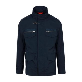 Fay Field Jacket - - Jackets - Herren - Blau - S