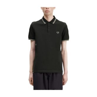 Fred Perry Klassisches Poloshirt - - Tops - Herren - Gr&uuml;n - S