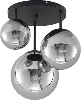 Lindby Lindby - Deckenlampe Teeja aus Glas f&uuml;r Wohnzimmer & Esszimmer von