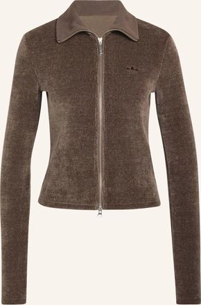 adidas Originals Adidas Originals Prem Ess Chenille Cardigan, Reissverschluss braun