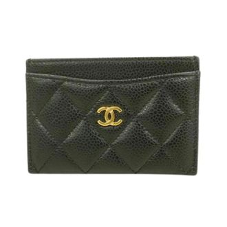 Chanel Pre-owned Leder Portemonnaies - - Pre-owned - Damen - Schwarzk - ONE SIZE