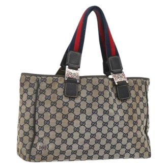 Gucci Pre-owned Vintage Tragetasche - - Pre-owned - Damen - Blau - ONE SIZE