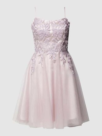 Luxuar Cocktailkleid mit Stola