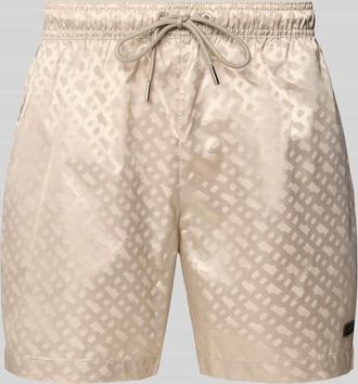 HUGO BOSS Regular Fit Badeshorts mit Tunnelzug Modell JACQUES