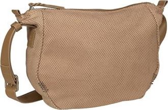 Fredsbruder Cuir sac &agrave; &eacute;paule bandouli&egrave;re Daily Catch Crossbag Olive Taupe beige