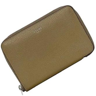 Celine Pre-owned Leder Portemonnaie - - Pre-owned - Damen - Beige - ONE SIZE