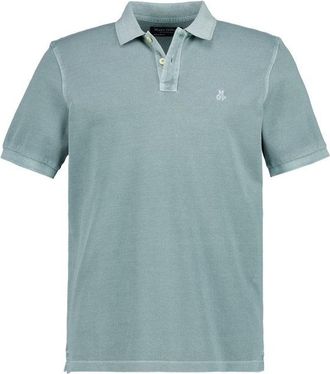 Marc O'Polo Herren Polo-Shirt gr&uuml;n Baumwoll-Piqu&eacute;