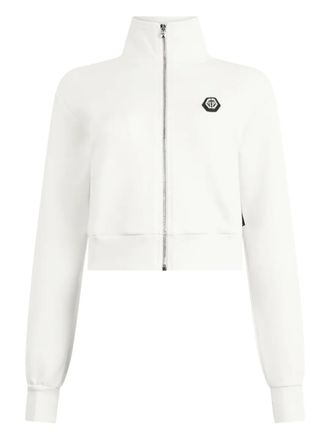 Philipp Plein sweat &agrave; fermeture zipp&eacute;e - Blanc