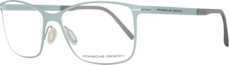 Porsche Design Femme, Accessoires, Vert, Taille: ONE Size Montures Optiques Vertes pour Femmes Style Rectangle