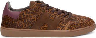 Hogan Femme, Chaussures, Multicolore, Taille: 40 EU Baskets imprim&eacute; animalier