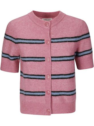 Samsøe & Samsøe cardigan Sanoura à rayures - Rose