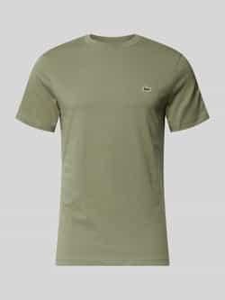 Lacoste Regular Fit T-Shirt aus reiner Baumwolle