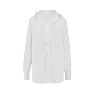 Maison Margiela Foldable collar shirt Woman 40