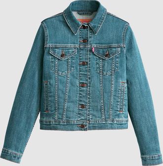 Levi's Veste Original Trucker Med Indigo-Worn In Soft As Butter Dark