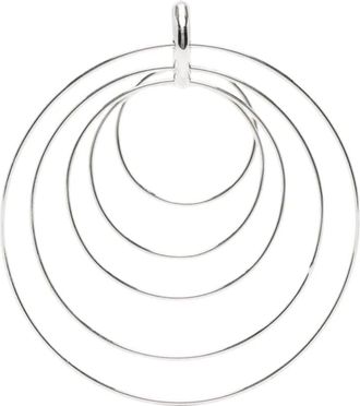 Panconesi Femme, Accessoires, Gris, Taille: ONE Size Pierced Serpent Hoops Large