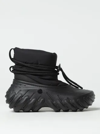 Crocs Flache Stiefeletten Damen Farbe Schwarz