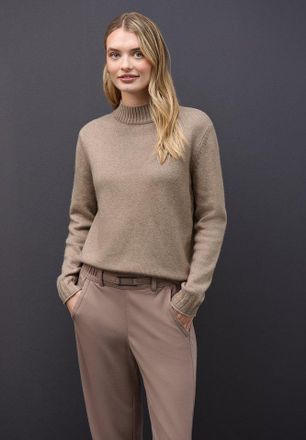 Street One Rollkragenpullover mit Rippb&uuml;ndchen