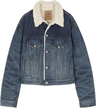 Denimist Femme, Vestes, Bleu, Taille: 40 FR Iris Boxy Trucker Jacket