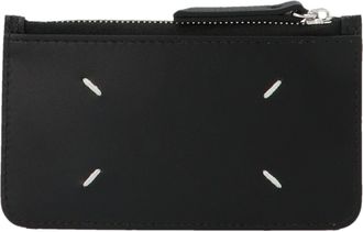 Maison Margiela Stitching Card Case - Black