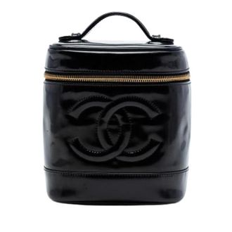 Chanel Sac Vanity Pre-owned - Femme - Pre-owned - Noir - Taille: ONE Size