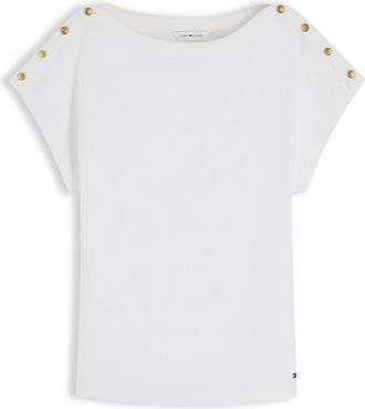 Tommy Hilfiger Shirt Gold-tone Button