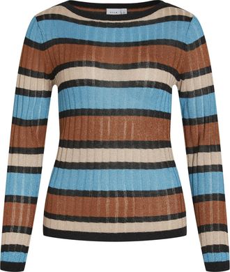 Vila VIEMBER New L/S Glitter Knit TOP/SU