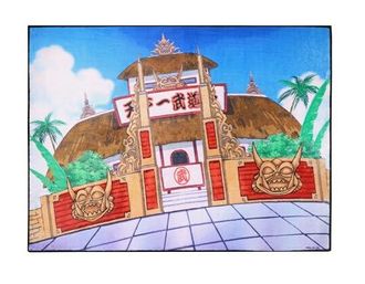 SD toys Tapis int&eacute;rieur Tenkaichibudokai Dragon Ball - Dimensions 80 x 60 cm