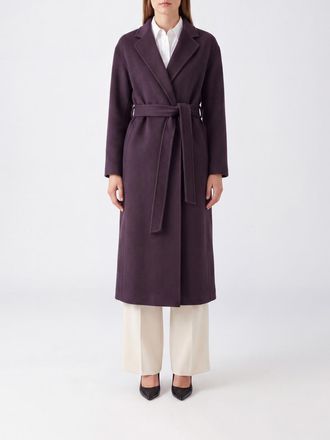 Filippa K Woll-Bademantelmantel mit Kapuze und Tailleng&uuml;rtel