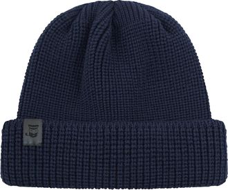 Hanseheld Troyerm&uuml;tze Merino Blau GOTS Organic | Wollm&uuml;tze | Weich | Merino-Wolle | Umschlag | Made in Germany