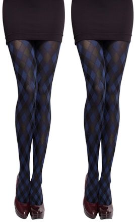 Merry Style Damen blickdichte Strumpfhose MS 317 60 DEN (Navy/Navy, XL)