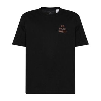 Paul Smith T-Shirt mit Print - - Tops - Herren - Schwarzk - XL