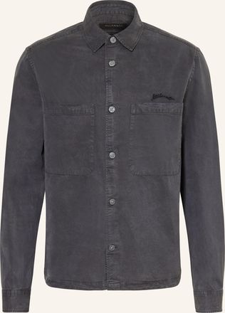 AllSaints Allsaints Overshirt Rhodi grau