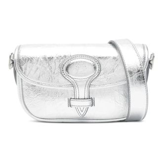 Bally Silbernes Kreuz Anh&auml;nger Halskette - - Bags - Damen - Grau - ONE SIZE