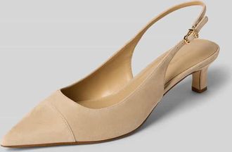 Michael Kors Slingbacks aus echtem Leder Modell AMARA