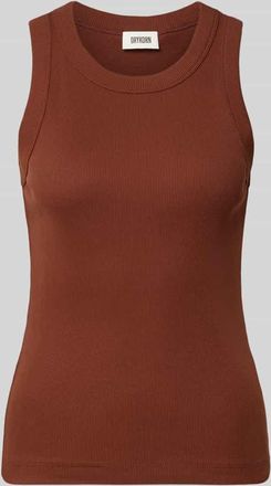 Drykorn Skinny Fit Tanktop aus reiner Baumwolle