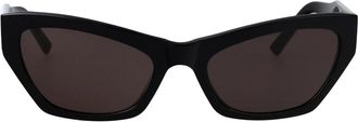Balenciaga Cat-Eye Sonnenbrille - - Accessories - unisex - Schwarzk - 56 MM