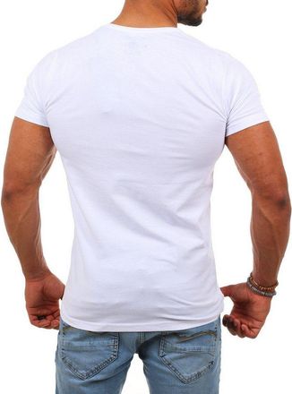 Young & Rich T-Shirt Herren Uni Basic rundhals Ausschnitt Unterziehshirt 1701 Rundhalsauschnitt unifarben kurzarm regular fit
