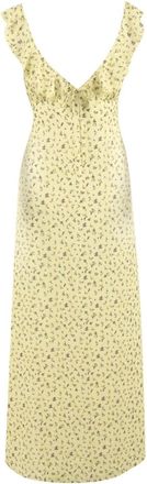 Mar De Margaritas Femme, Robes, Jaune, Taille: 38 FR Cecilia Long Dress