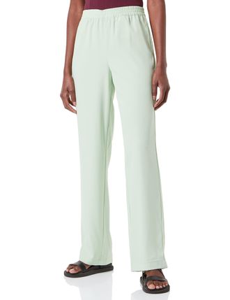 Jack & Jones Damen Jjxx Jxpoppy Regular Hw Pant Noos Hose, Pastel Green, L / 34L EU