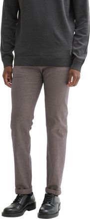 Tom Tailor Herren Slim Fit Stretch Chino Hose mit G&uuml;rtel