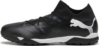 Puma Puma Men Future 7 Match TT Soccer Shoe, Puma Black-Puma White, 40 EU