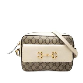 Gucci Sac bandouli&egrave;re vintage Pre-owned - Femme - Pre-owned - Beige - Taille: ONE Size