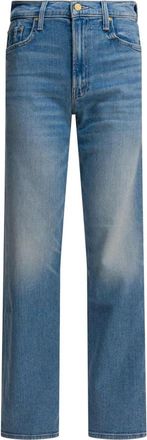 Mother Femme, Jeans, Bleu, Taille: W26 Jean Droit en Denim