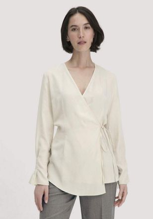 Hessnatur Klassische Bluse Regular aus reinem TENCEL Lyocell (1-tlg)