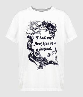 Roseanna Tee-shirt Welcomekiss Blanc