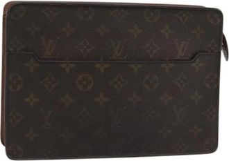 Louis Vuitton Pre-owned Pochette Homme Sac Clutch - Femme - Pre-owned - Brun - Taille: ONE Size