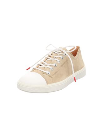 Think Damen TURNA chromfrei gegerbte nachhaltige Halbschuhe, ICED Coffee/Kombi 4020