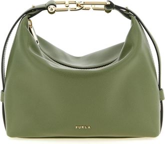 Furla Femme, Sacs, Vert, Taille: ONE Size Sac bandouli&egrave;re mini Tonie