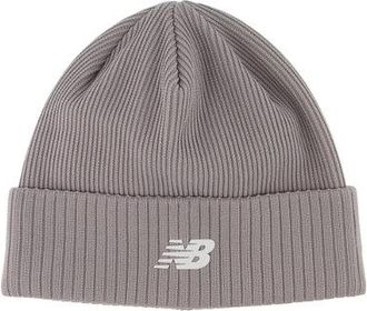 New Balance Unisex 47 Run Knit Hat in Grau, Nylon, Gr&ouml;&szlig;e OSZ