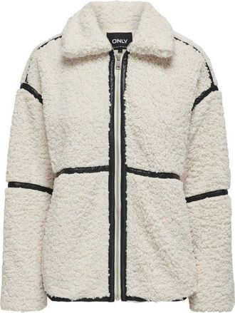 Only Kurzjacke 2026 4_PREFALL wei&szlig;,Casual,Polyester,Unifarben,Kent,Lang,Regular Fit